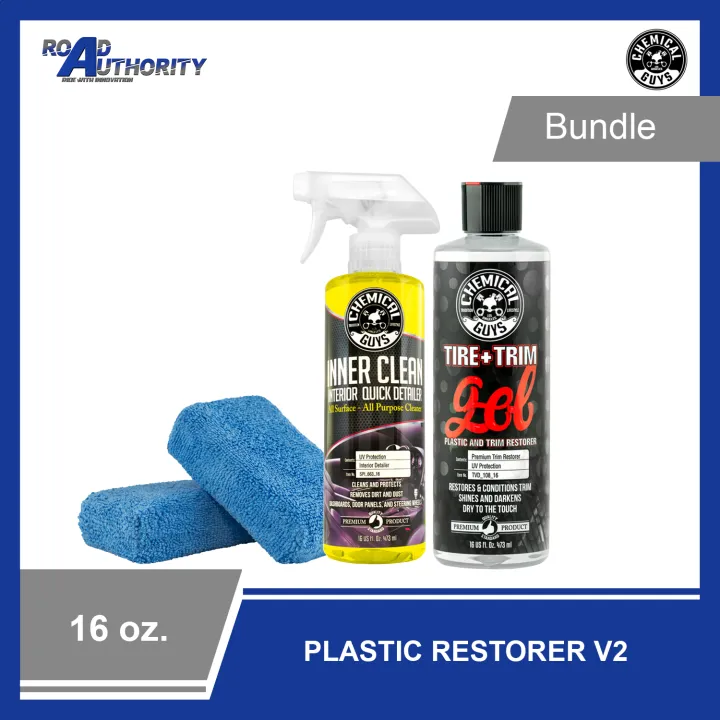 Chemical Guys "Plastic Restorer V2" Bundle | Lazada PH