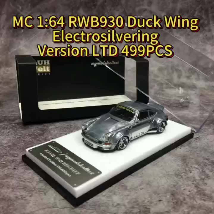Model Collect 1:64 RWB930 Duck Wing Alloy Die-Cast Model Car ...