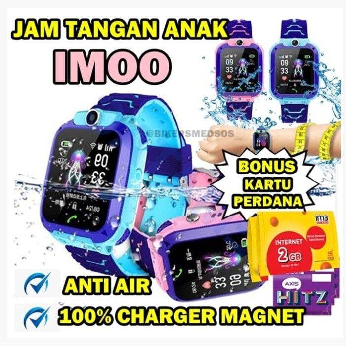 Diskon Jam Tangan Anak Smart Watch / Jam Imo Q12 Bisa Berenang Anti Air /Aimo Limited | Lazada ...