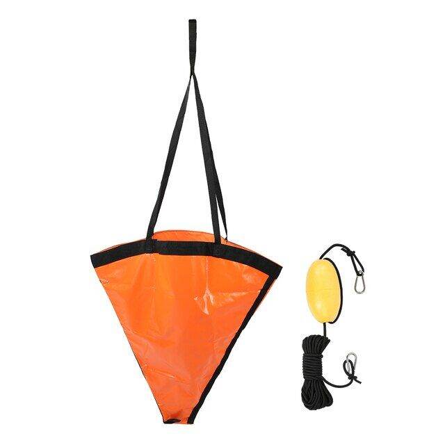 Drift Anchor Tow Rope Throw Line Portable Fishing Anchor Float Set ...