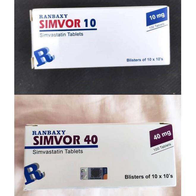 Istimewa kedai baru [Ubat kolestrol] Ranbaxy Simvor 10mg / 40mg (10 ...