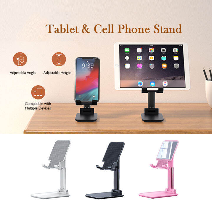 Phone Stand Desk Mobile Phone Holder Telescopic Desktop Bracket T9 ...