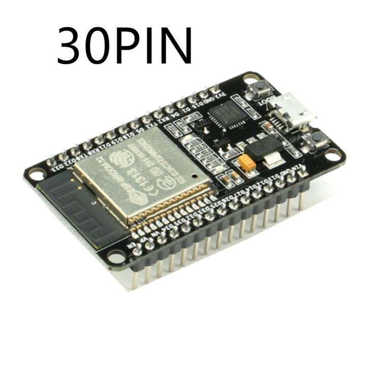 NodeMCU-32S Lua WiFi IoT บอร์ดพัฒนาอนุกรมโมดูล WiFi ESP32 38PIN/30PIN ESP32 ESP32S บอร์ดพัฒนา2 ...