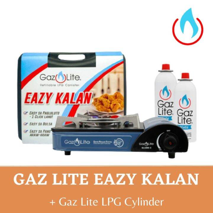 Gaz Lite Eazy Kalan (Portable LPG Stove) LPG Cylinders 230g | Lazada PH