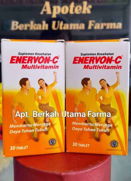 Enervon C Botol isi 30 Tablet - Multivitamin | Lazada Indonesia