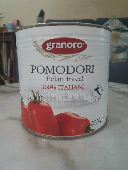 Granoro Whole Peeled Tomato (Pomodori) 2550g Imported from Italy ...