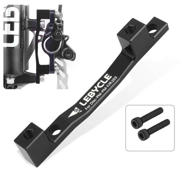 Bike Disc Brake Adapter For 160mm Post Fork Mount To 180/203 Mm Rotor ...