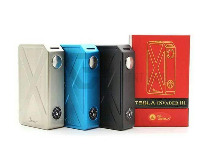 TESLA INVANDER III 240W BOX MOD ORIGINAL | Lazada Indonesia