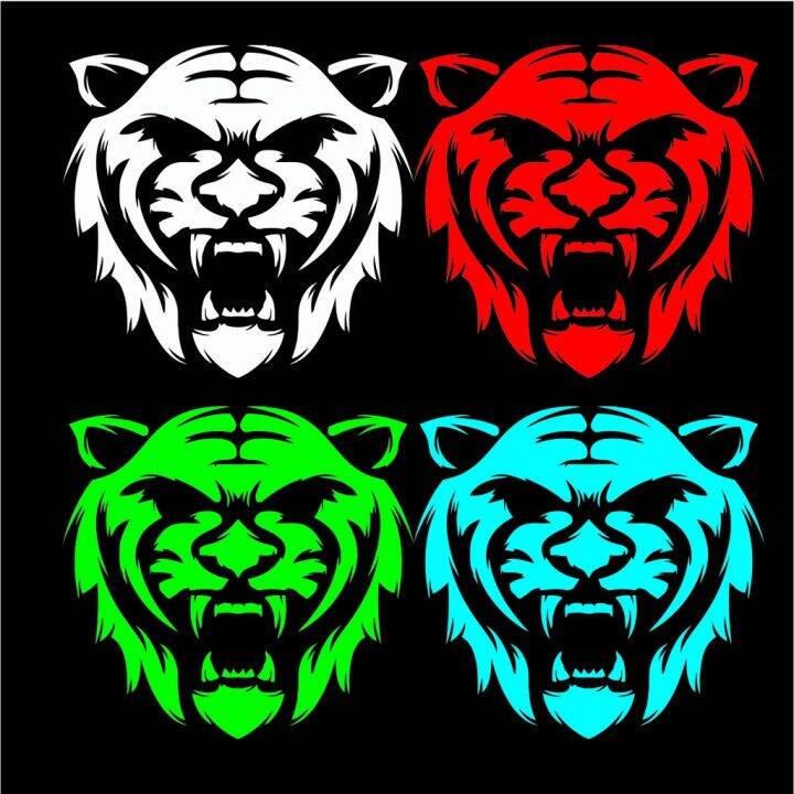 Cutting stiker Kepala Macan | Lazada Indonesia
