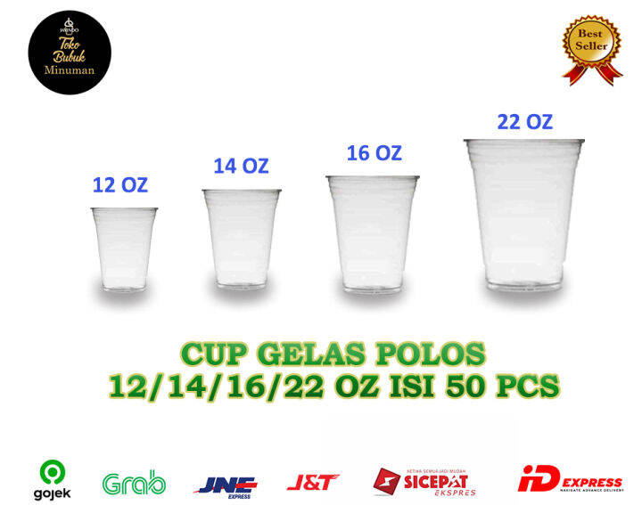 Gelas Cup Polos Tebal | Lazada Indonesia
