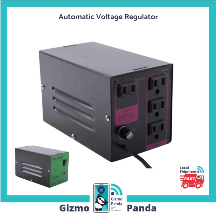 500W Eco Power AVR w/ 220V 110V (50W) Automatic Voltage Regulator Power Supply | Gizmo Panda ...