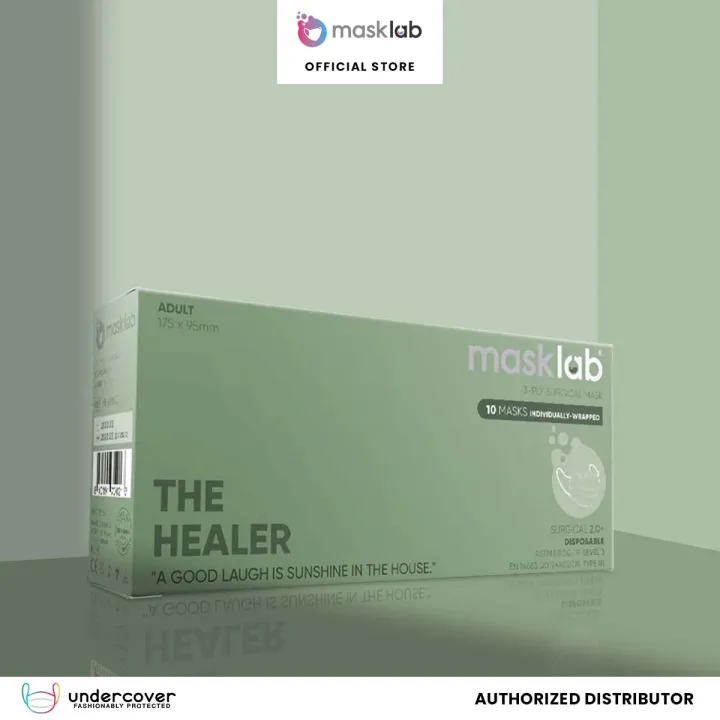MASKLAB - Undercover Mask PH - Adult Surgical The Healer (10 pcs ...