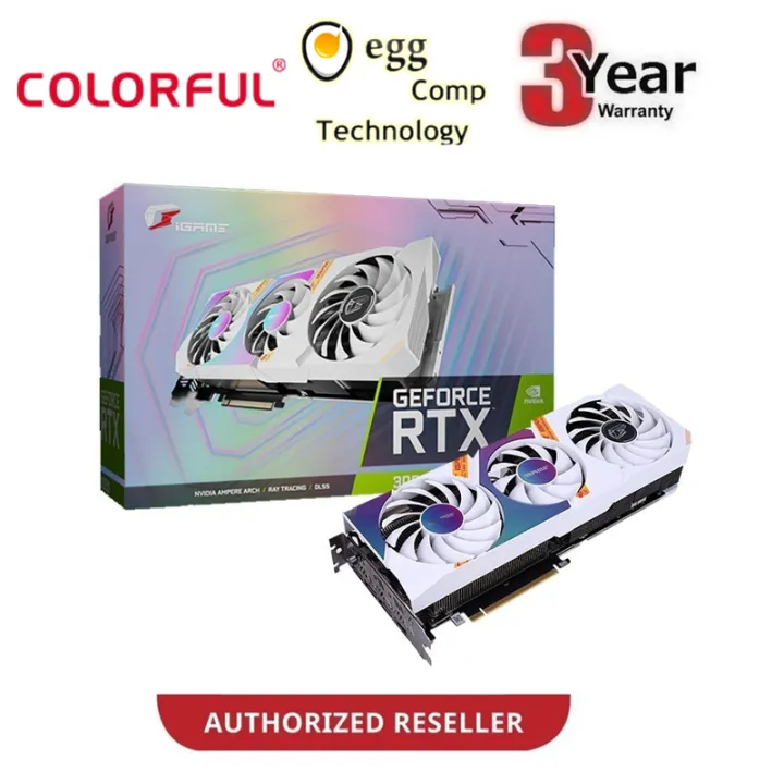 COLORFUL RTX3060 IGAME ULTRA W OC RTX 3060 12GB GDDR6 192BIT GAMING ...
