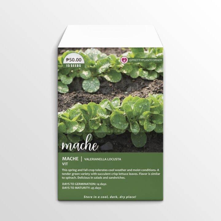 Vit Mache Lamb's Lettuce Seeds | Lazada PH