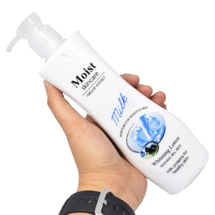 100% Effective Milk Moist Skincare Natural Extract Whitening Lotion ...