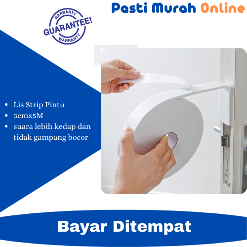Lis penutup sela-sela pintu dan jendela / Lis Strip Pintu Door Noise ...
