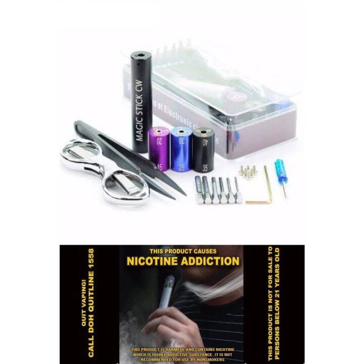 Magic Coil Vape Tool Kit DIY Vaping Sub OHM Tools Tweezers | Lazada PH