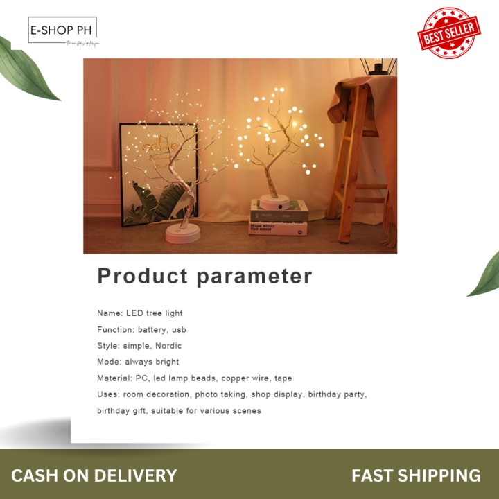 E-SHOP PH THE FAIRY LIGHT SPIRIT TREE | SPARKLY TREES | Lazada PH