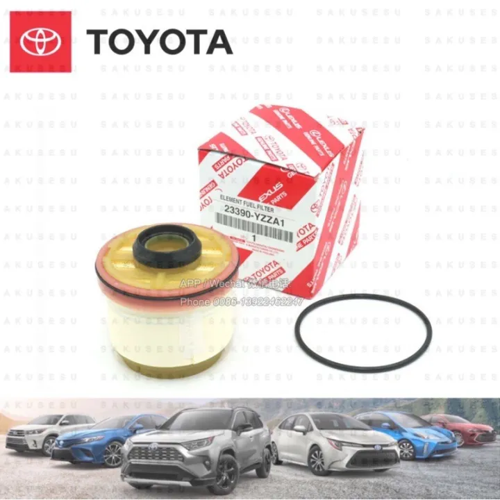 23390-YZZA1/ 0L041 Toyota diesel fuel filter for Hilux MK6/7, Fortuner ...