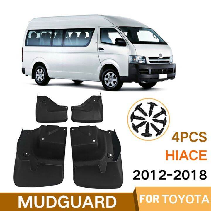 Car Mudflapor for Toyota Hiace Fender Mud Guard Flap Splash Flaps ...