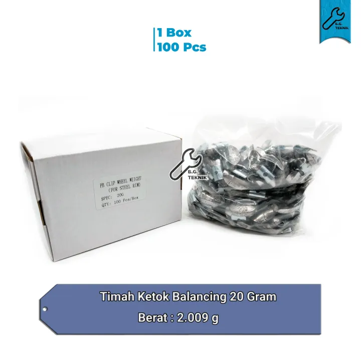 Timah Ketok Balancing 20G 100PC 20Gram | Lazada Indonesia