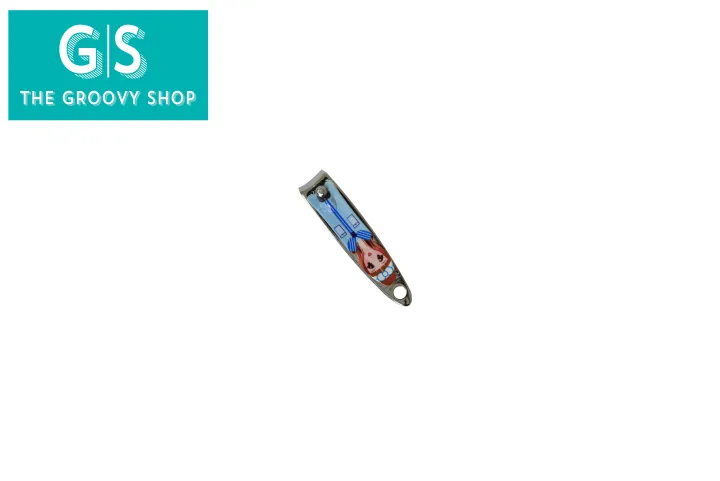 Groovy Woman Character Chrome Handy Nail Clipper Nail Cutter with Built ...