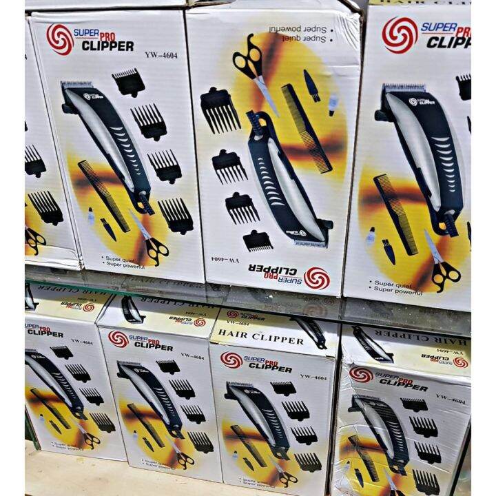 Super Pro Clipper - Professional Hair Clipper Full Set az.store.ph ...