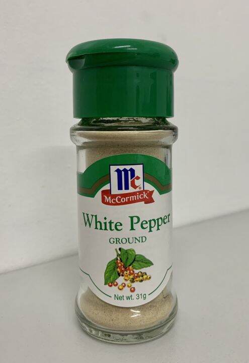 McCORMICK WHITE PEPPER GROUND 31G | Lazada PH