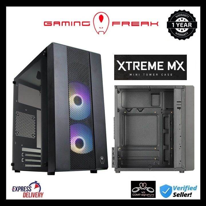 GAMING FREAK XTREME MX GAMING CASING MATX PC CASE | Lazada