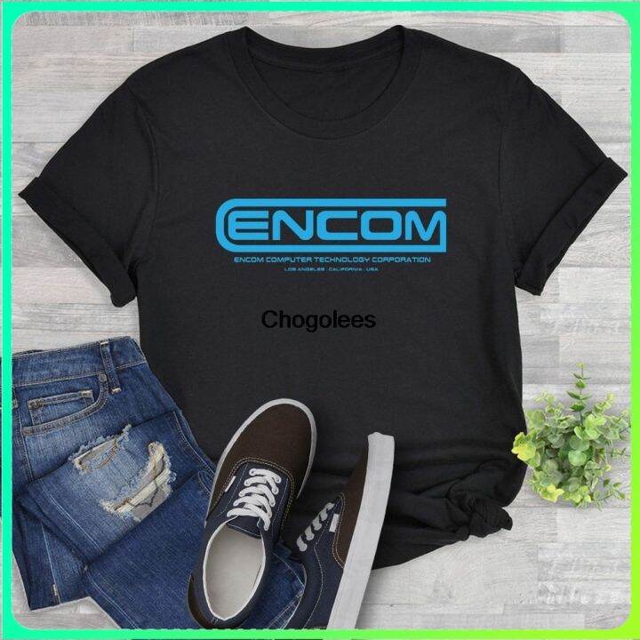 Encom เสื้อยืดลําลอง แขนสั้น พิมพ์ลาย Tron Legacy สไตล์เรโทร สําหรับผู้ชาย 62GY | Lazada.co.th
