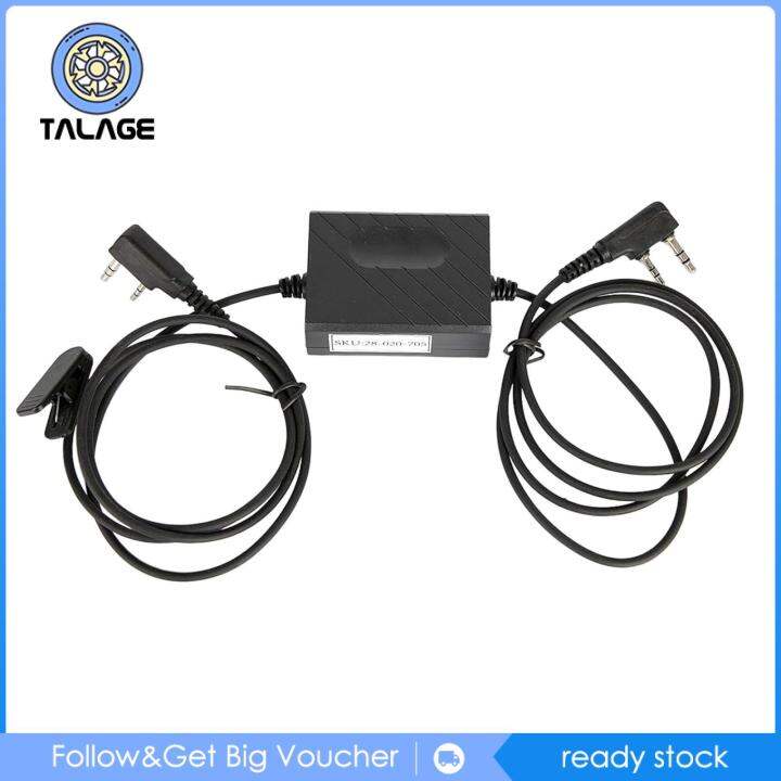 Talage Two Way Repeater Box Audio Activate Mode Plug and Play Easy to ...
