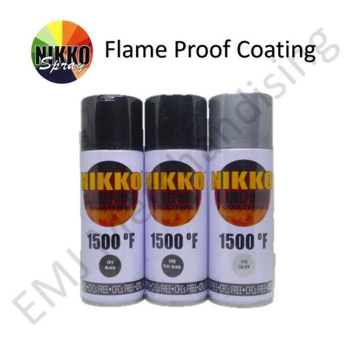 Nikko Flameproof Coating 1200F Spray Paint⚘ | Lazada PH