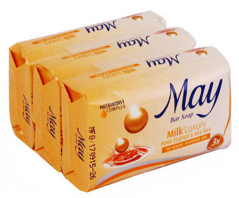 May Soap-Luscious Milk (85g x 3's) | Lazada