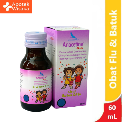 Anacetin plus syr 60 ml | Lazada Indonesia