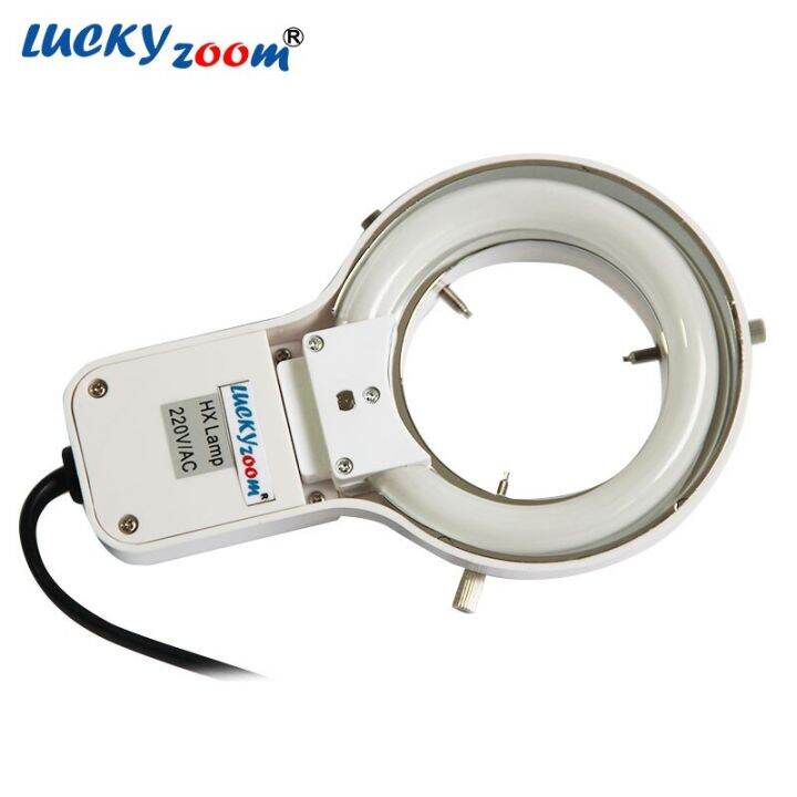 8W Fluorescent Ring Lamp Microscope Illumination For Binocular ...