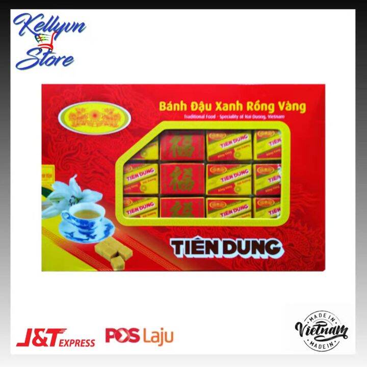 Tien Dung Yellow Dragon Green Bean Cake /Banh Dau Xanh Rong Vang Tien ...