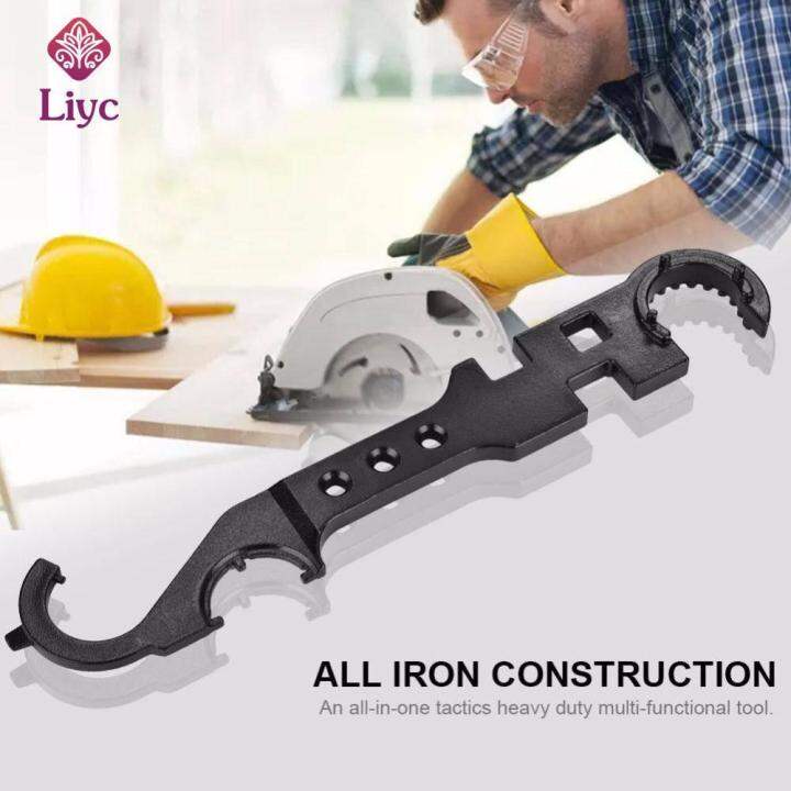 Liyc AR15 / M4 Tool Wrench Y36-A Field Multi-function Wrench Steel AR ...