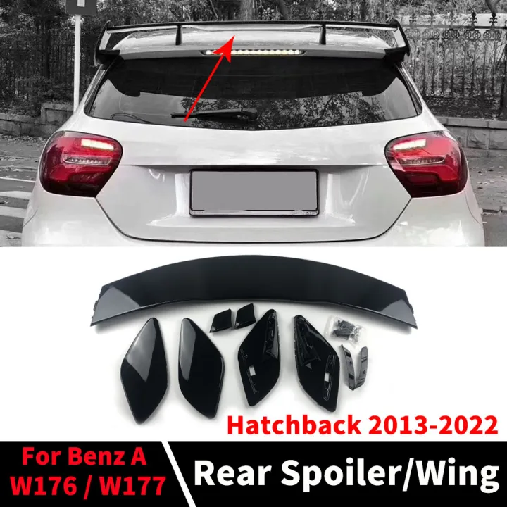 Sport Boot Trunk Lip Rear Roof Spoiler Wing Tuning Refit For Mercedes ...