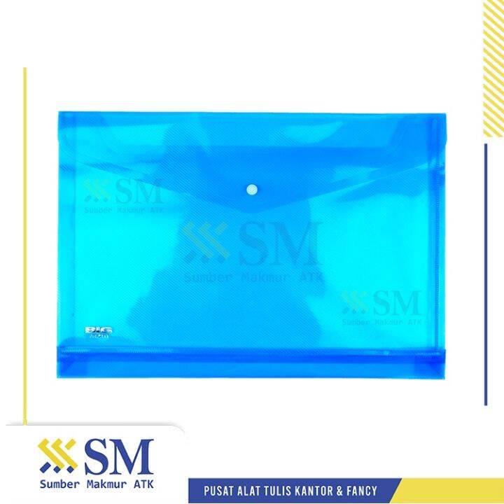 (12 PCS) MAP/FOLDER BIG 8111 TRANSPARAN KANCING 1 | Lazada Indonesia