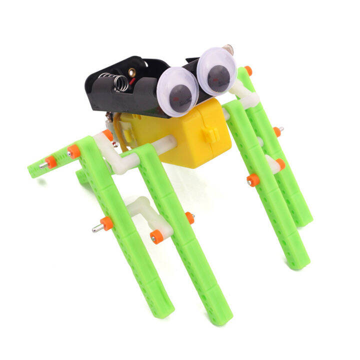 DIY Kit Science Experiment Crawling Robot Spider Electronic Kids ...