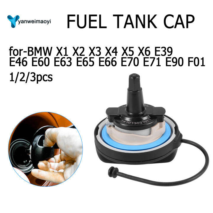 16117222391 Car Fuel Tank Cover Gas Cap for-BMW X1 X2 X3 X4 X5 X6 E39 E46 E60 E63 E65 E66 E70 ...