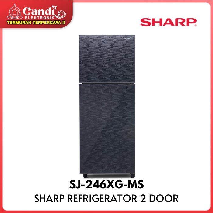 SHARP KULKAS 2 PINTU SJ-246XG-MS 205 LITER SJ-246XG | Lazada Indonesia