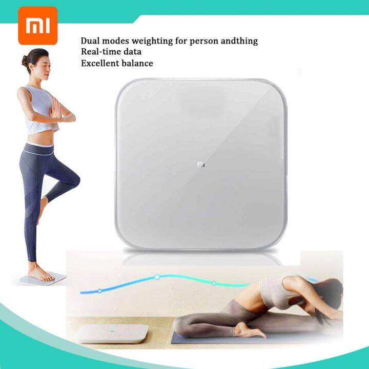 Xiaomi Mi Smart body scale 2 Bluetooth 5.0 Body Weight Scale with LED ...