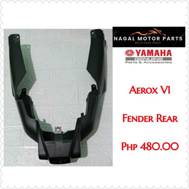 FENDER REAR FOR AEROX V1 YAMAHA GENUINE PARTS | Lazada PH