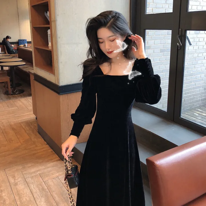 Pretty Annie ชุดผู้หญิง ชุดเดรสผู้หญิง กี่เพ้า เสื้อผ้าฤดูใบไม้ผลิ ...