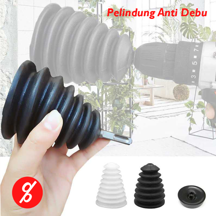 DUNIA PERKAKAS Alat Pelindung Anti Debu Serpihan Kayu Besi Mata Bor ...