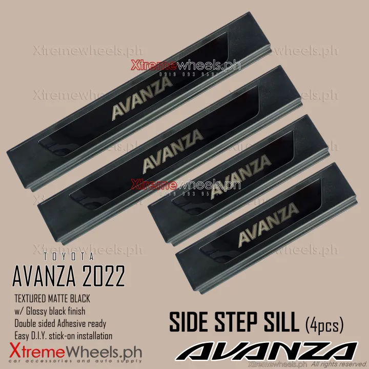 Toyota Avanza 2022-2023 Thailand Made Door Step Protector / Side ...