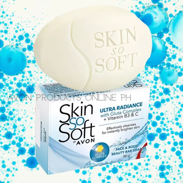 Avon Soap ~ Skin So Soft Ultra Radiance with Glutathione Complex ...
