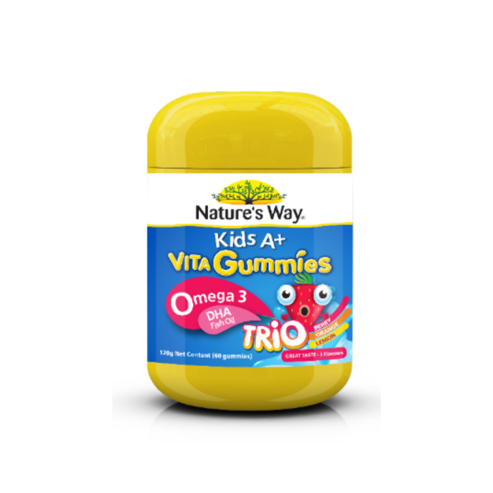 Nature'S Way Kids A+ Omega 3 Trio Gummies 60'S | Lazada