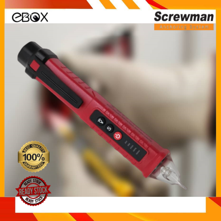 SCREWMAN SCMT-05T DETECTOR SENSOR TEST PEN | Lazada